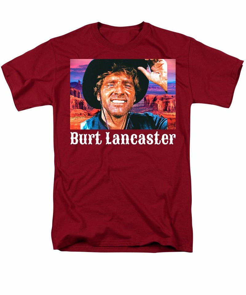 Burt Lancaster Western Stars New Fan High End T-shirt Adult Size S-4XL ...