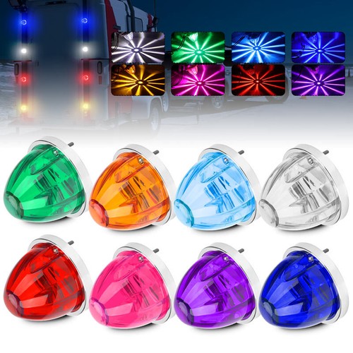 LED Watermelon Side Marker Light Turn Signal Brake DRL Lamp Strobe ...