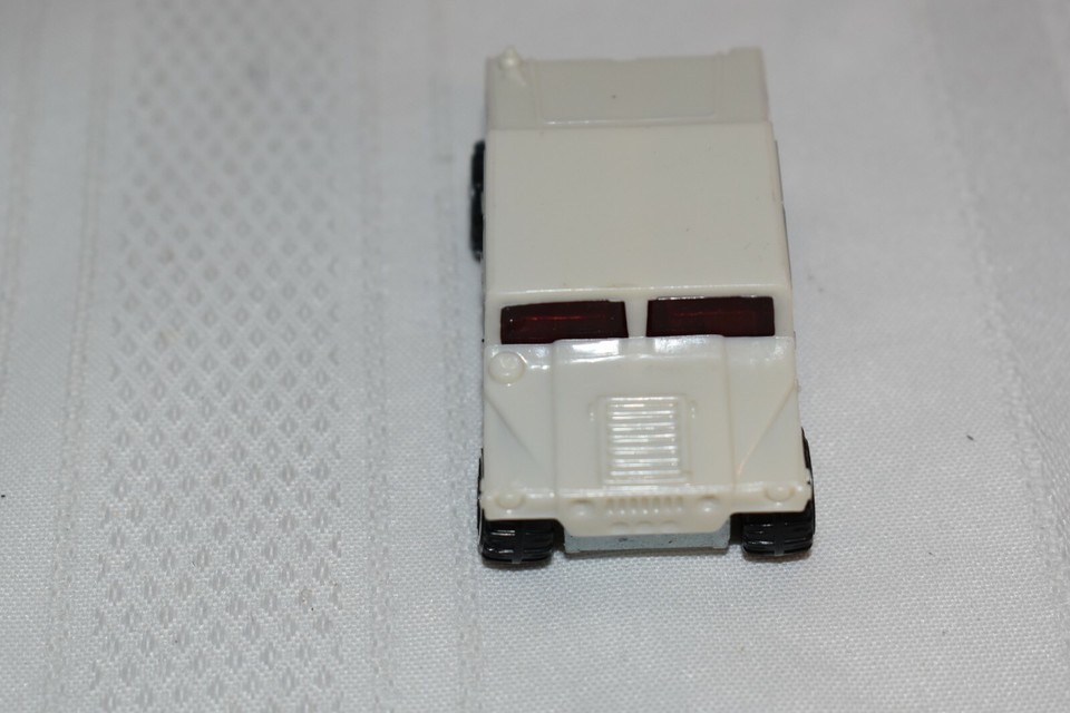 Hot Wheels White Plastic General Corp SUV, Made in Thailand | eBay