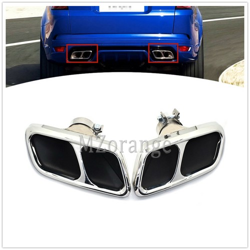 2x Stainless Rear Exhaust Tail Pipe Tip For Range Rover Sport L494 2013 ...