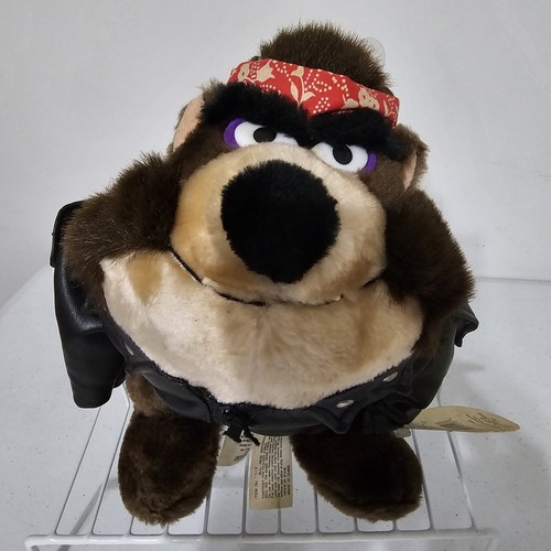 Looney Tunes 93" Taz Tasmanian Devil Biker Warner Bros. Plush Toy For ...