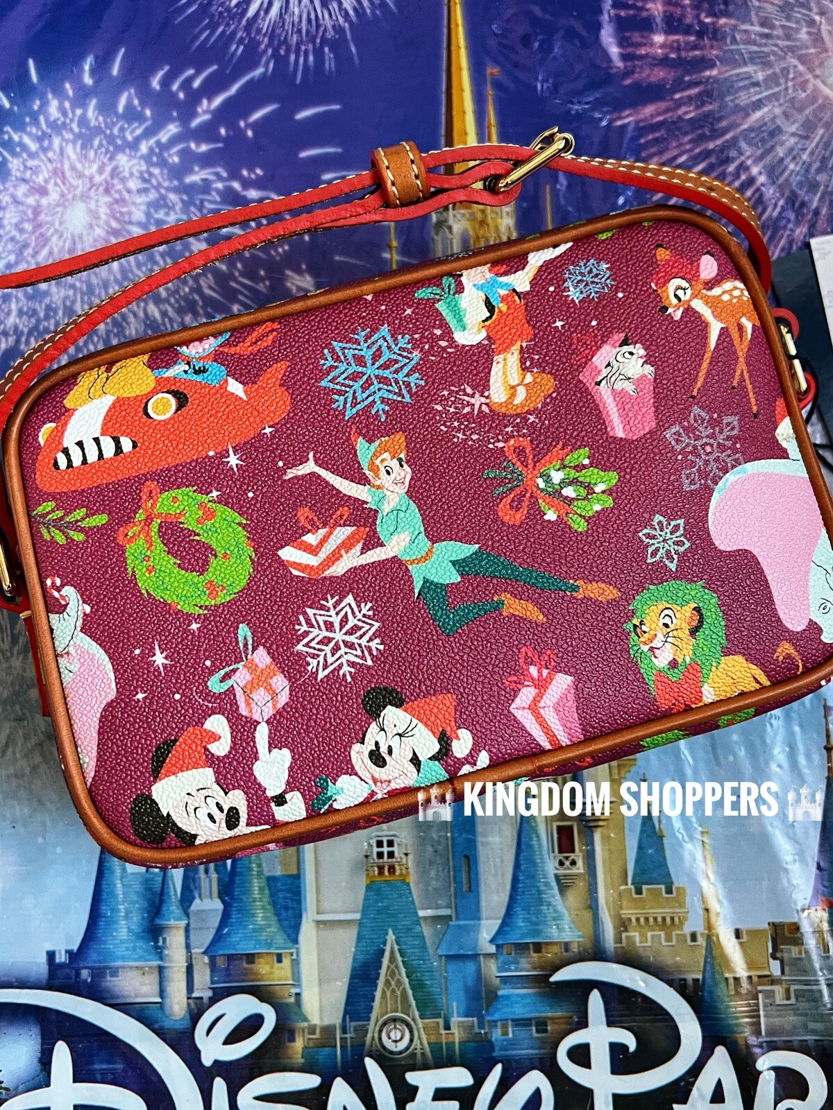 2023 Disney Parks Dooney & Bourke Classics Christmas Mickey Mouse ...