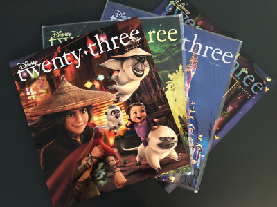 Disney D23 Magazine Lot of 4 - Spring, Summer, Fall, Winter 2021 | eBay