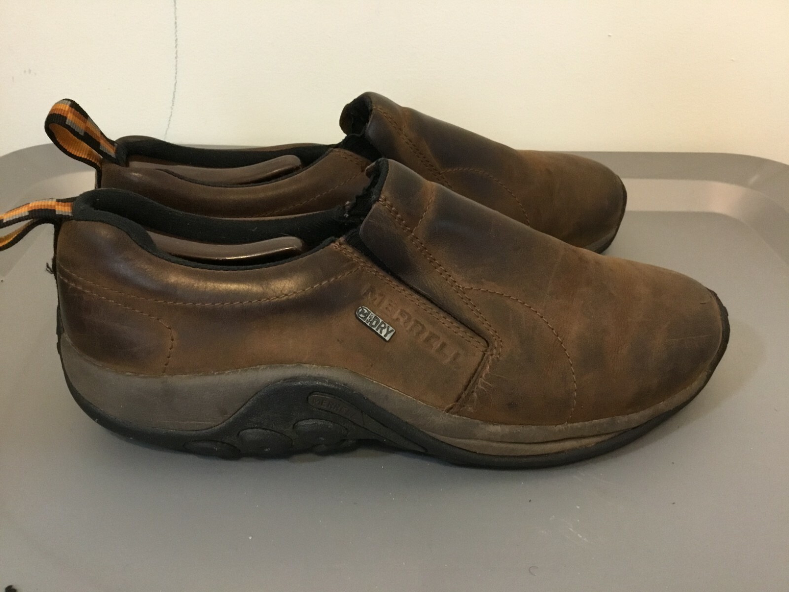 Merrell Men’s Brown Dual Density Select Dry Athletic Shoes Size UK 9.5 ...