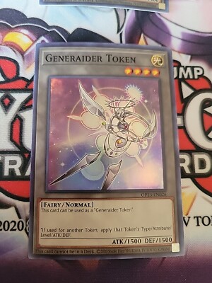 Super Rare Generaider Token OTS OP13-EN026 Yu-Gi-Oh! Trading Card Game ...