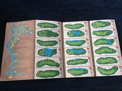Vintage Banff Springs Golf Course Golf Card Unused 1980 | eBay