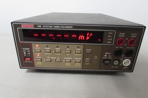 Keithley 199 System DMM Scanner, 5 1/2 digit resolution | eBay