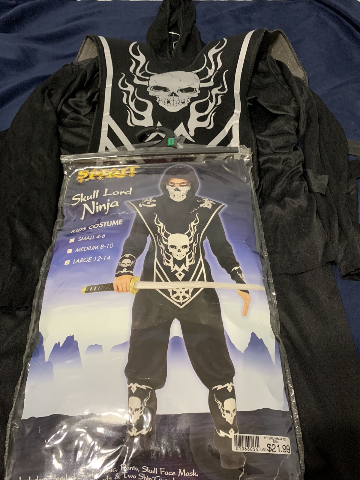 Spirit Halloween Kid's White Skull Lord Ninja Costume… - Gem