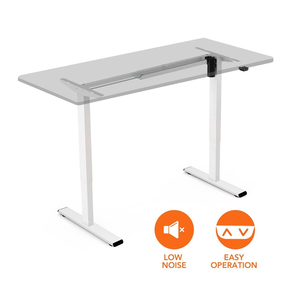 FlexiSpot DIY Adjustable Desk Frame Single Motor Electric Base Standing Desk | eBay