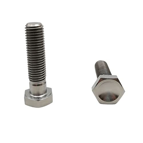 Rison Titanium SAE Bolt 5/16″-24 Hex Head Bolt Fine Thread Bolts 5PCS ...