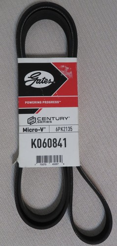 Serpentine Belt-Premium OE Micro-V Belt Gates K060841 6PK2135 20MM x ...