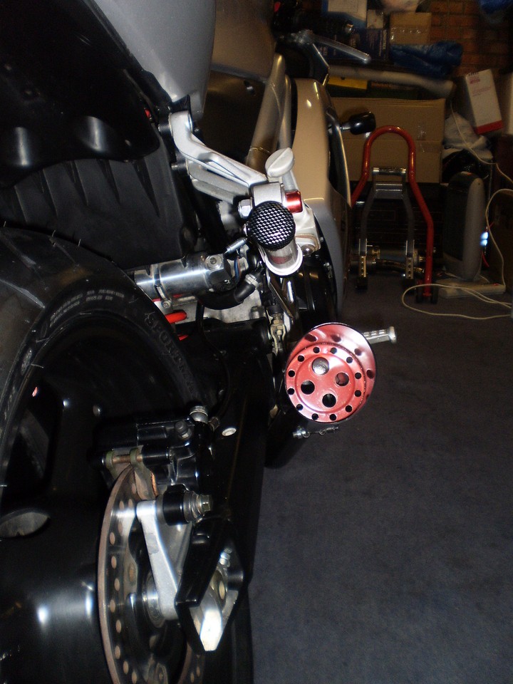 Triumph Rocket 3 exhaust pipe Extremeblaster XBSS Fixed Baffle slipon ...