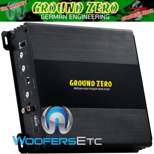 GROUND ZERO GZIA-2.135 AMP 2-CHANNEL X 135W RMS CLASS AB SPEAKERS ...