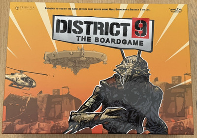 District 9 The Board Game Core Box Version By Weta Collectibles Missing ...