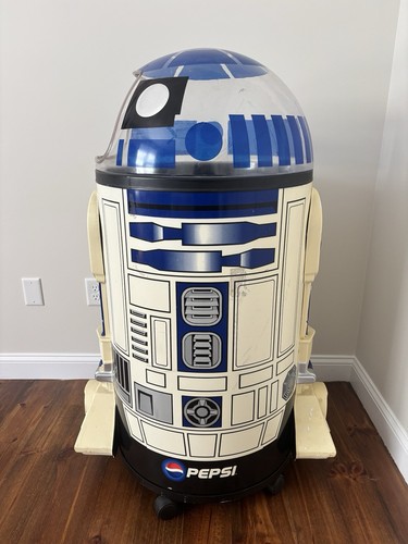 Rare Star Wars R2D2 PEPSI Store Display Cooler | eBay