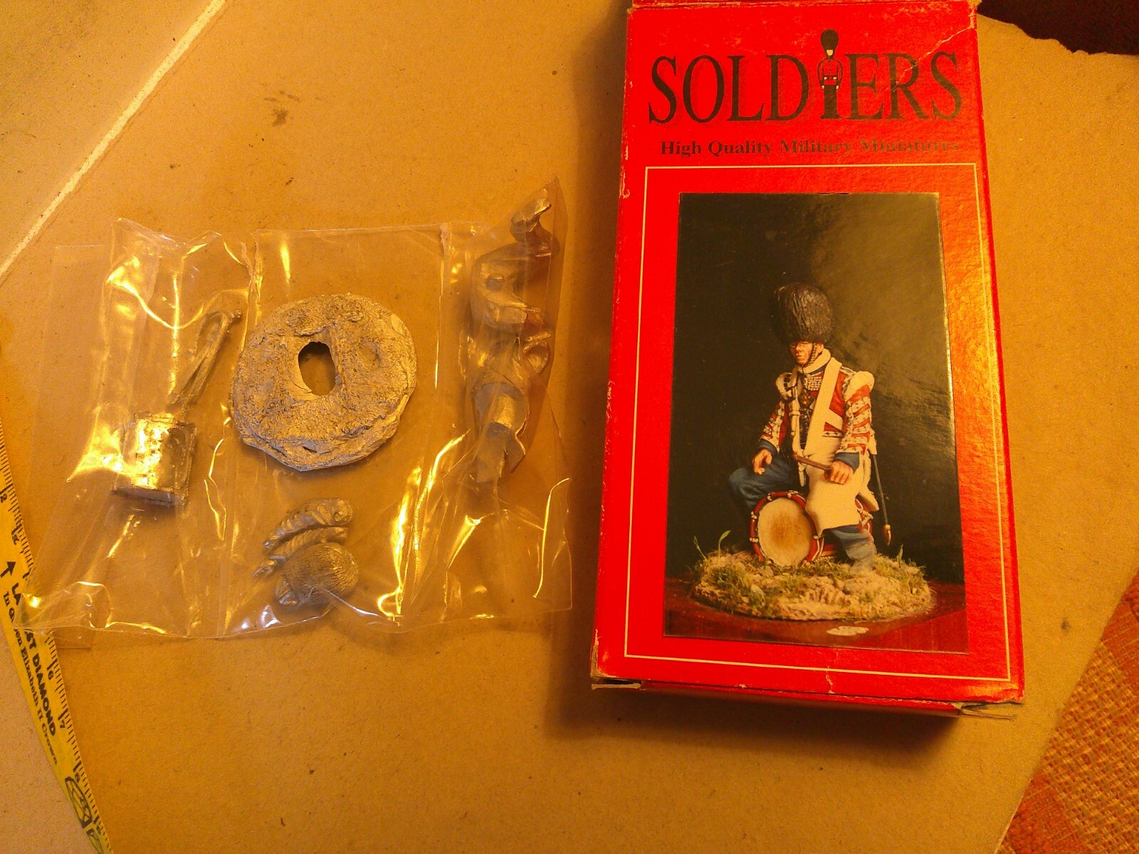 SOLDIERS DI MARCO LUCCHETTI SBH-1 British Fusilier drummer Crimea War ...