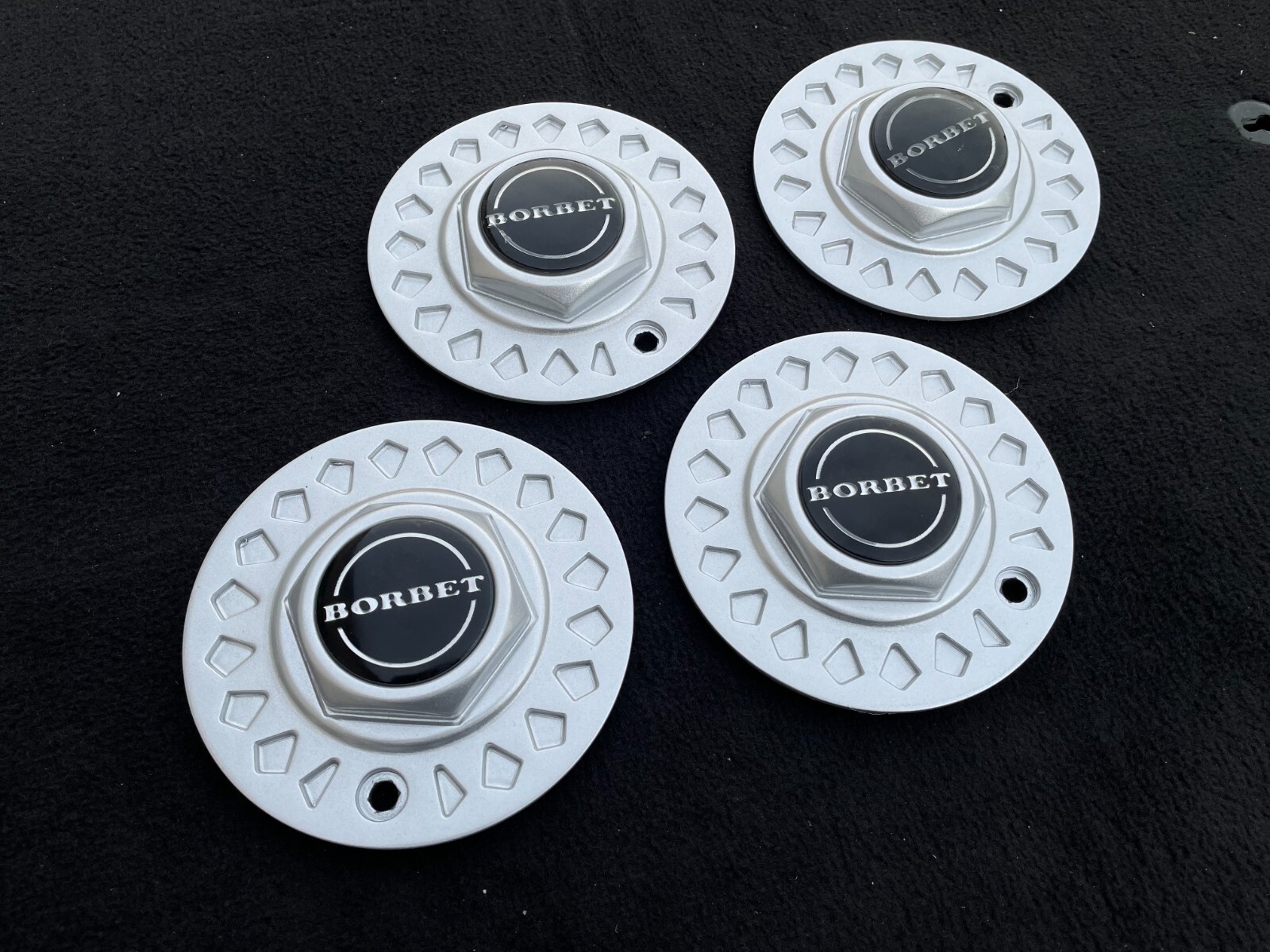 Borbet B Center Caps Custom made 16" 17" Borbet B Wheel Center Covers ...