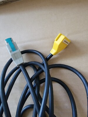 VeriFone 23998-05-R Cable Yellow Powered USB 12V for MX Series | eBay