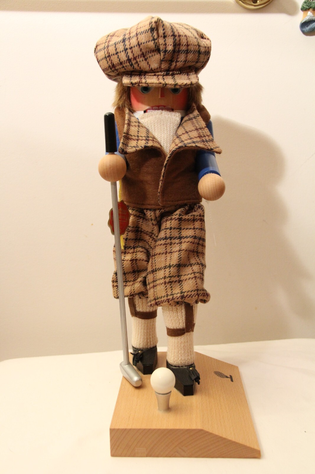 STEINBACH GERMAN NUTCRACKER 17" GOLFER WITH ORIGINAL BOX | eBay