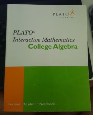 PLATO Interactive Mathematics COLLEGE ALGEBRA Personal Academic ...