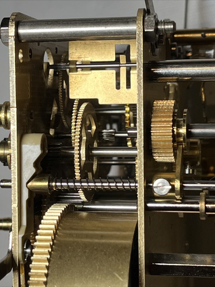 NOS Hermle Reguladora 1451-050 43cm Triple Chime Clock Movement FOR ...