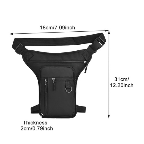 For Men Women Travel Practical Portable Adjustable Strap Drop Leg Bag ...