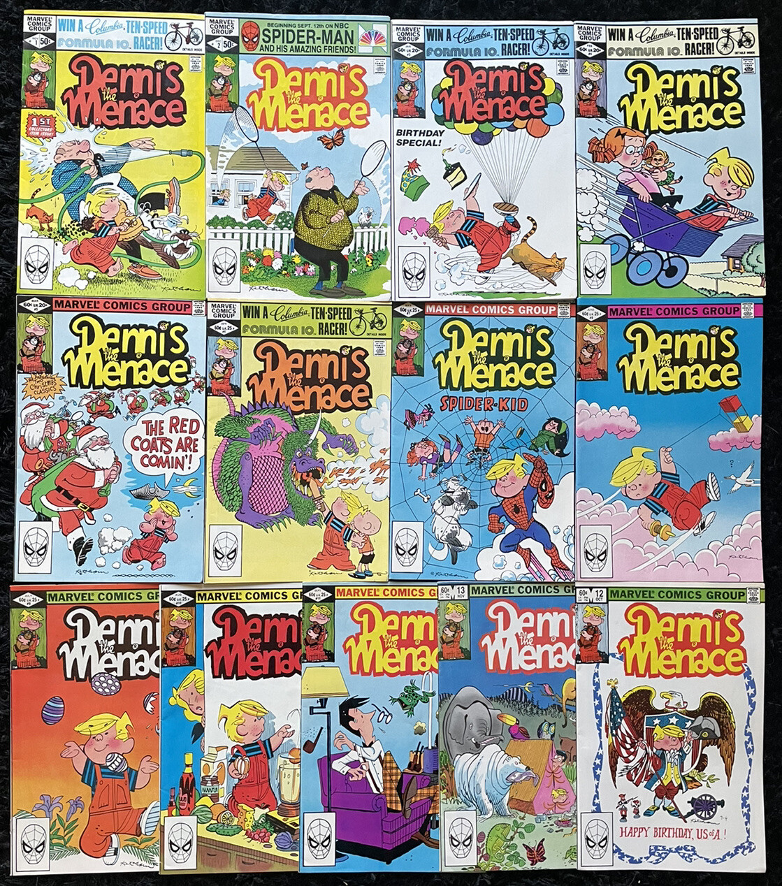 Dennis the Menace #1-13 Complete Series Set - 1981 - Bronze Age Marvel ...