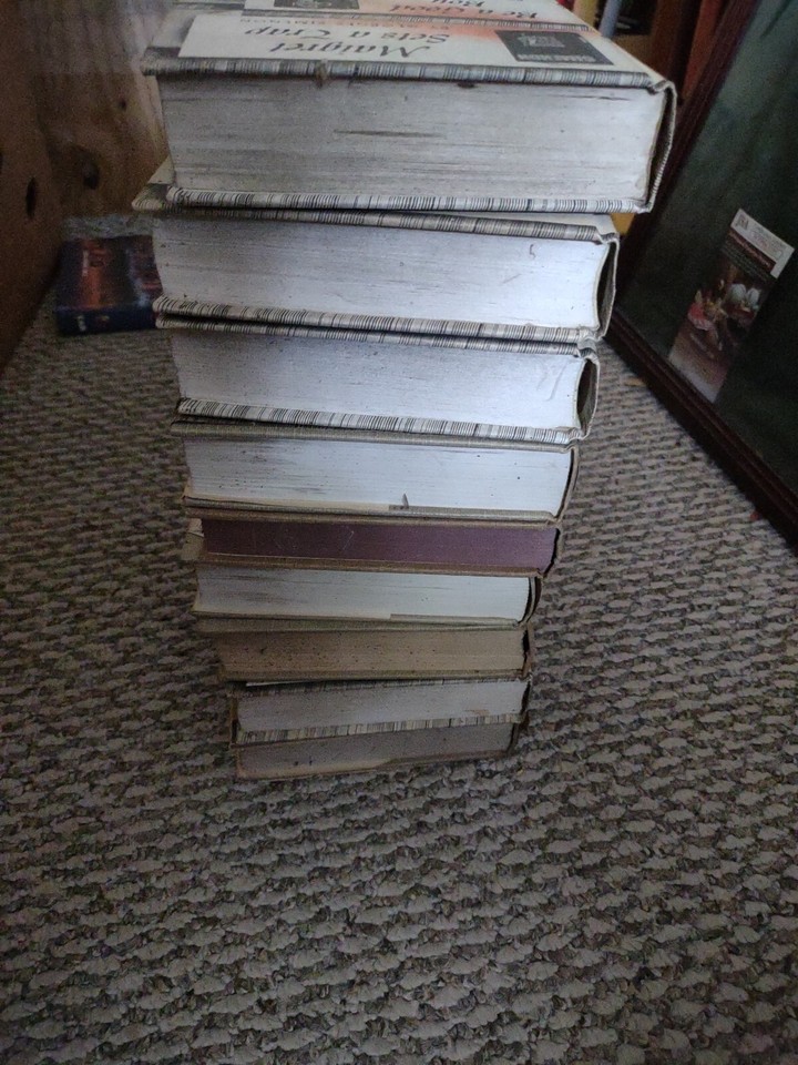 9 Book Detective Book Club Bundle / Lot Vintage Hardcover Books | eBay