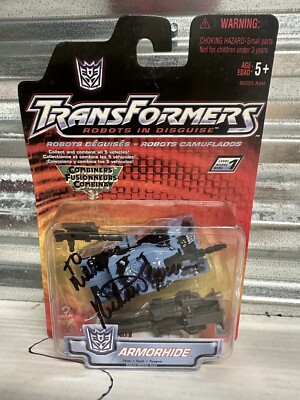 Transformers Robots in Disguise Ruination Armorhide Signed Richard ...