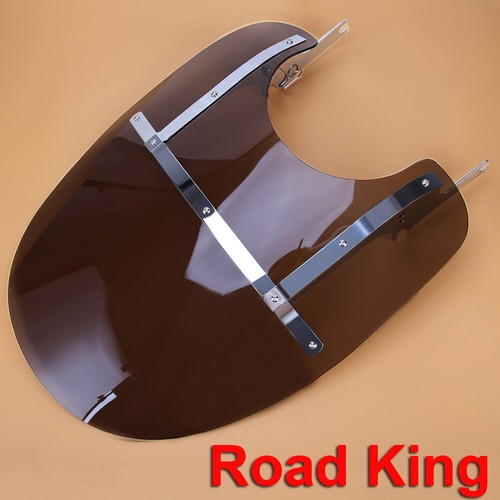 Windshield Windscreen W/ Bracket For Harley Touring Road King Classic ...