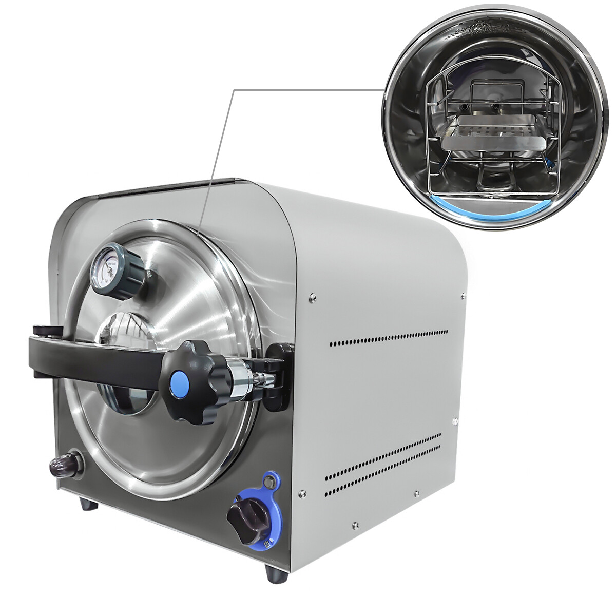 14L Dental Autoclave Steam Sterilizer Medical Sterilization Equipment ...