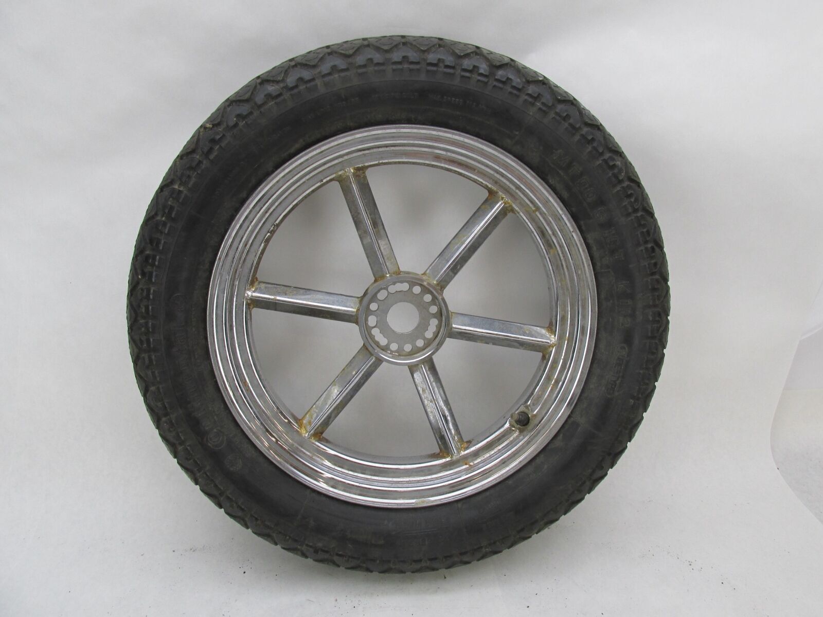 Harley Davidson 6 Spoke Invader Chrome Chopper Multi-fit Wheel Rim 16x3 ...