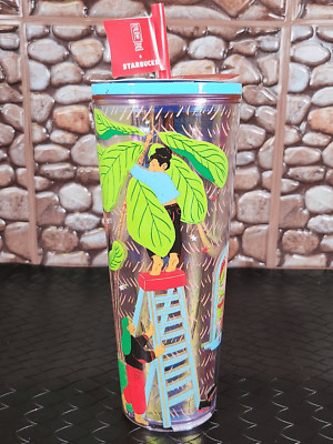 Starbucks Mon Yee Chau Cold Cup Tumbler Artists Edition New | eBay