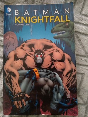 Batman Knightfall Volume One (1) Comic Graphic Novel Paperback Book ...