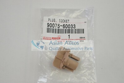 Genuine Toyota 4Runner Highlander Left or Right Plug Socket 9007560033 ...