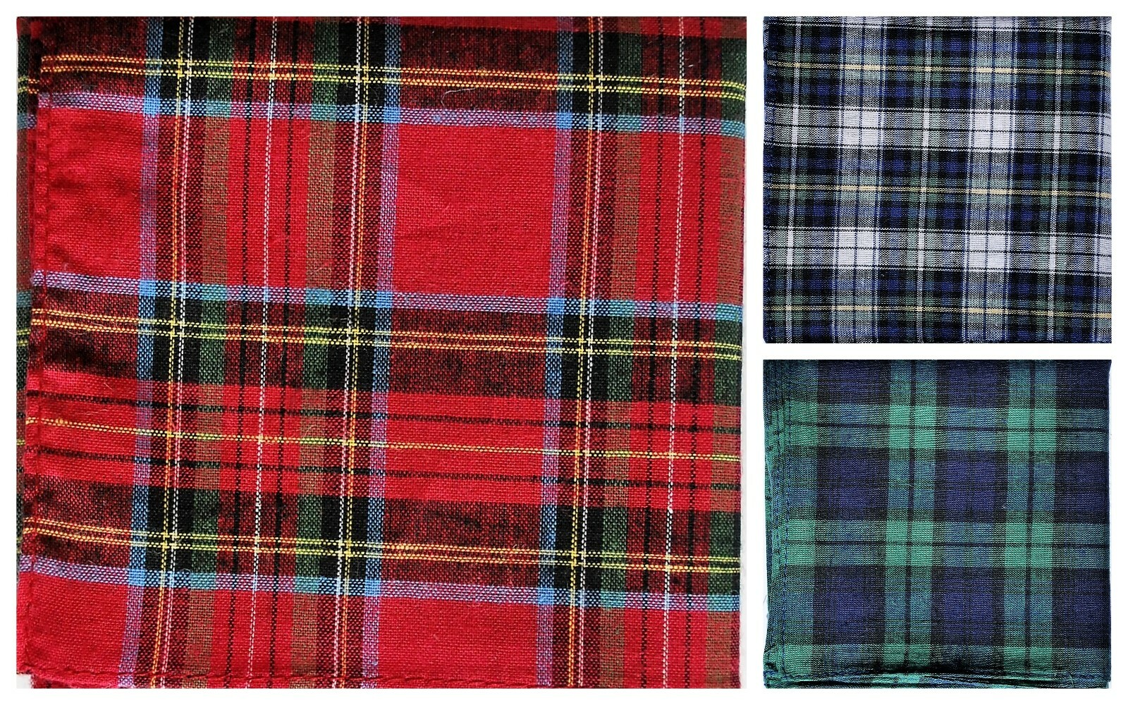 Mens handkerchiefs 100% Cotton Hankies Hankys 26 Designs Boxed Gift ...