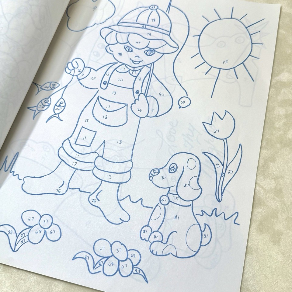 Easy Punch Embroidery Machine Iron On Transfer Patterns Book - Kids ...