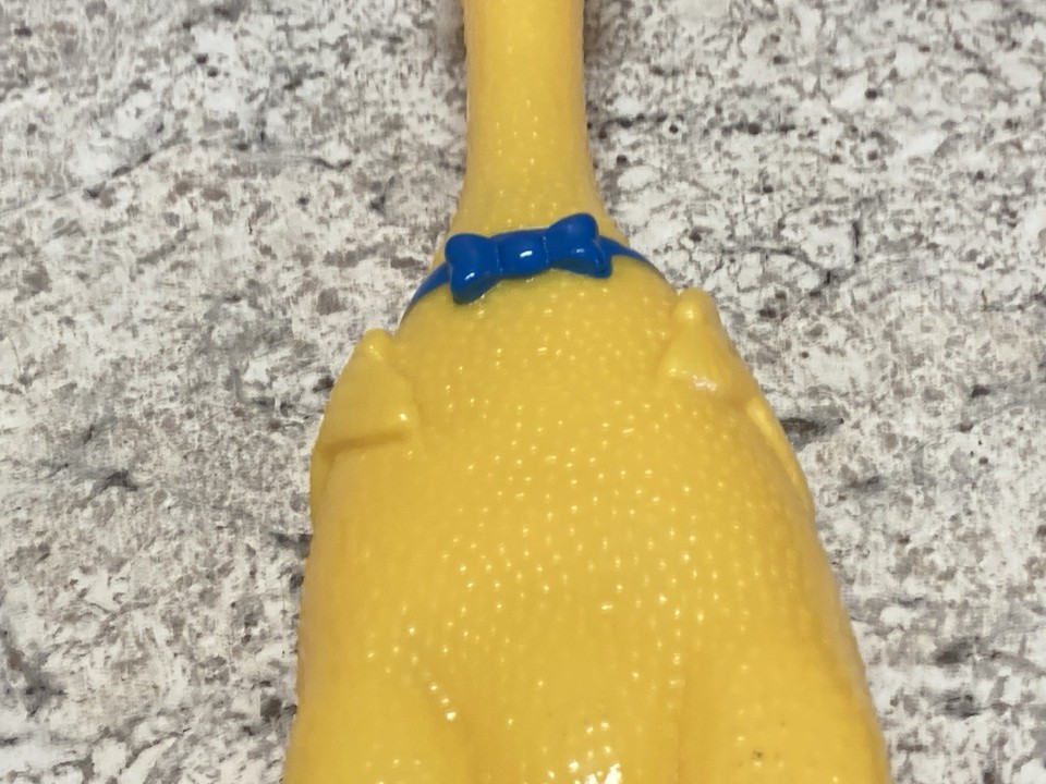 Biggest Loudest 22" Rubber Chicken Squeak Squawk Squeeze Gag Gift Funny ...