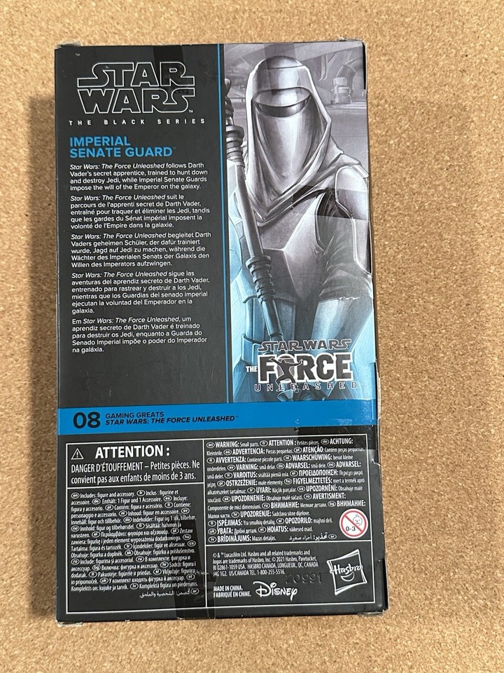 Star Wars The Black Series Gaming Greats Force Unleashed Imperial ...