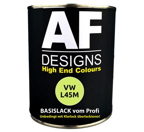500ML Basislack FÜR VW L45M Daphnegrn Autolack Spritzfertig | eBay