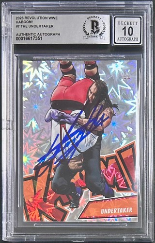 Undertaker 2023 Panini Revolution WWE KABOOM! Card #7 Beckett 16617351 ...