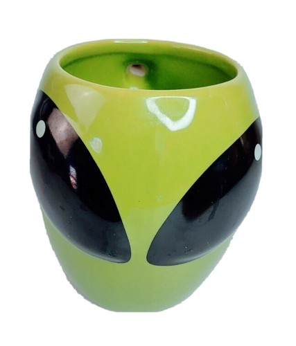 Area 51 Mug Green Alien UFO Coffee & Tea 3D Ceramic Mug Cup Green | eBay