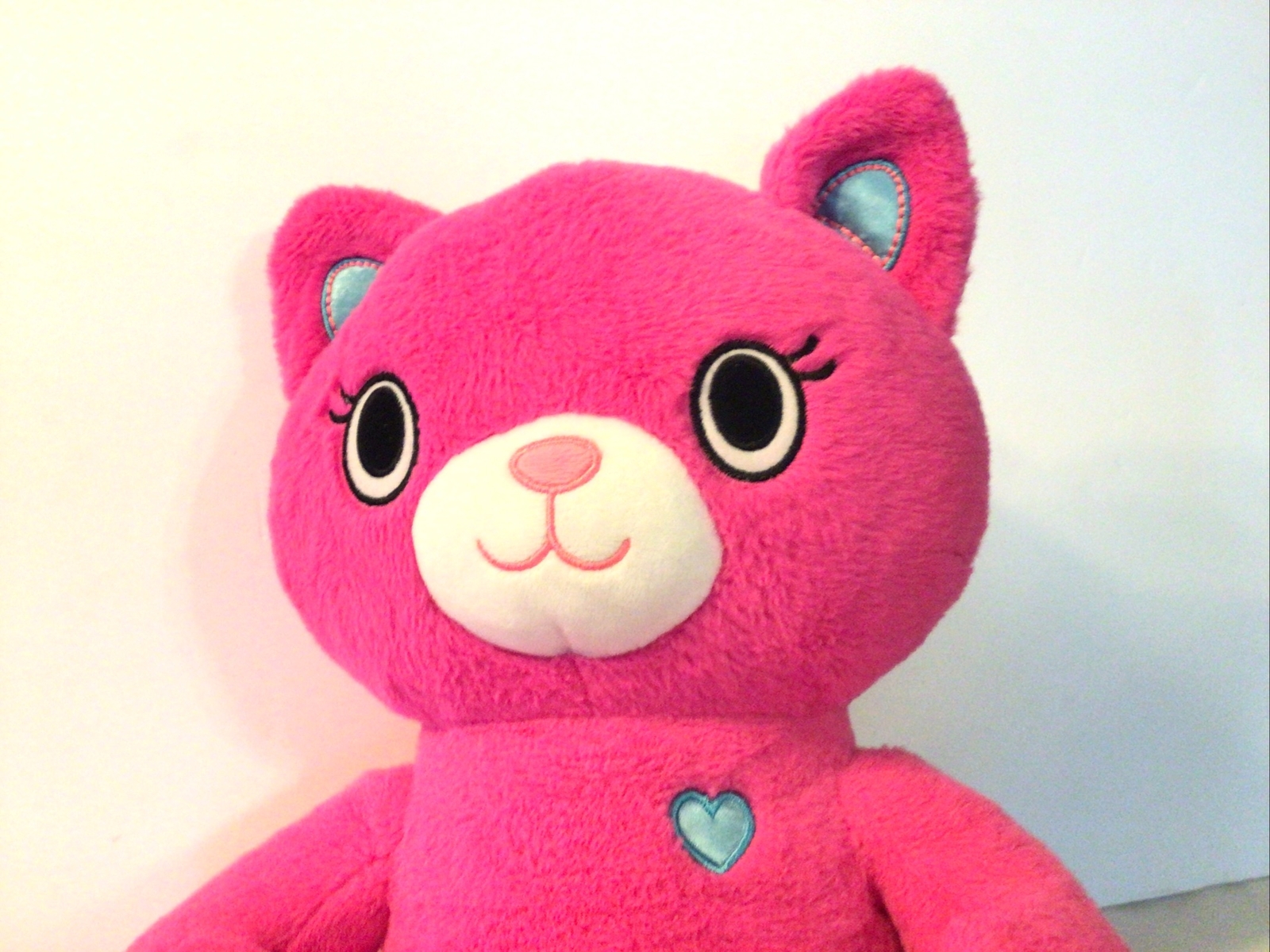 Build A Bear Kabu Catlynn Pink Kitty Cat | eBay