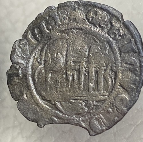 1400’s Medieval Coin 1406-1429 Kingdom Of Castile And Leon Genuine Rare ...