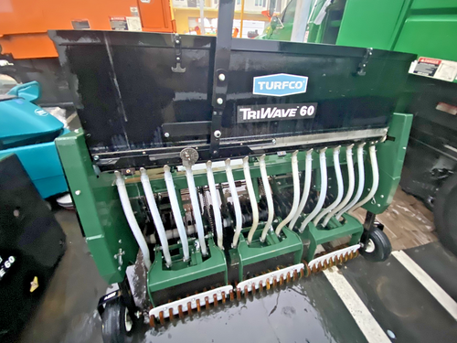 2018 Turfco TRIWAVE 60 OVERSEEDER 60" Lawn Slicer VertiCutter PTO ...