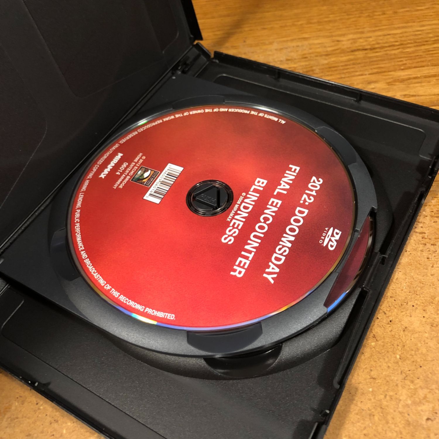 6 Disaster Movies DVD Movie (Used) Blindness The Black Hole 2012 ...