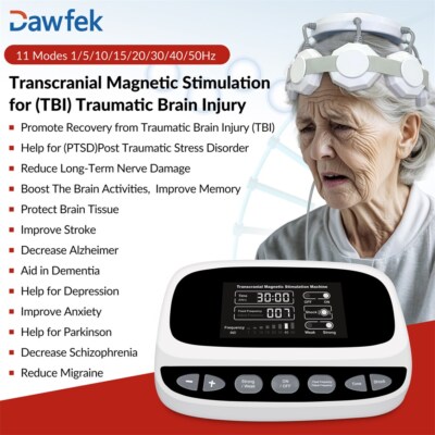 rTMS Brain Therapy Deep Brain Stimulator Machine Anxiety Migraine ...