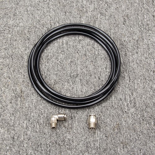 Push Lock Boost Air Line 90 degree Fitting Set M10x1.0 1/8NPT fit Blow ...