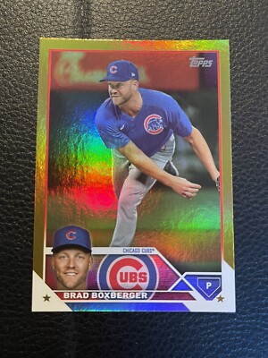 2023 Topps Series 2 Brad Boxberger Gold Rainbow Foil Cubs #590 | eBay