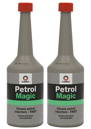 2x Comma - Petrol Magic Injector & Fuel System Cleaner One Treatment ...